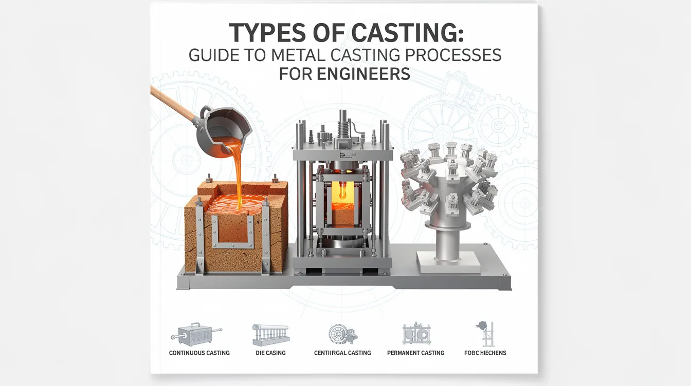 Exploring the Different Types of Casting in Manufacturing Processes
